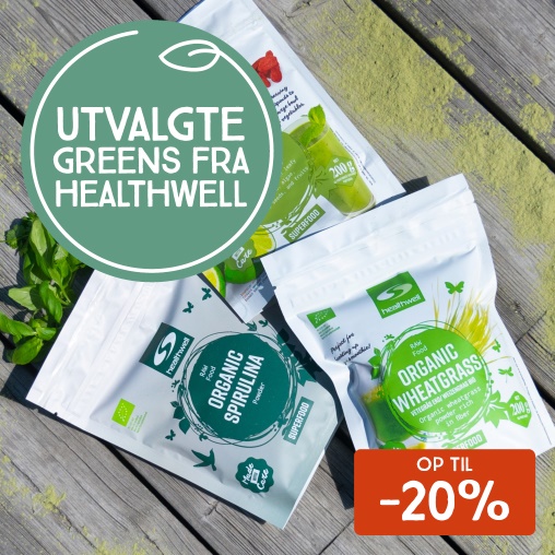 Køb helsekost online hos Healthwell.dk